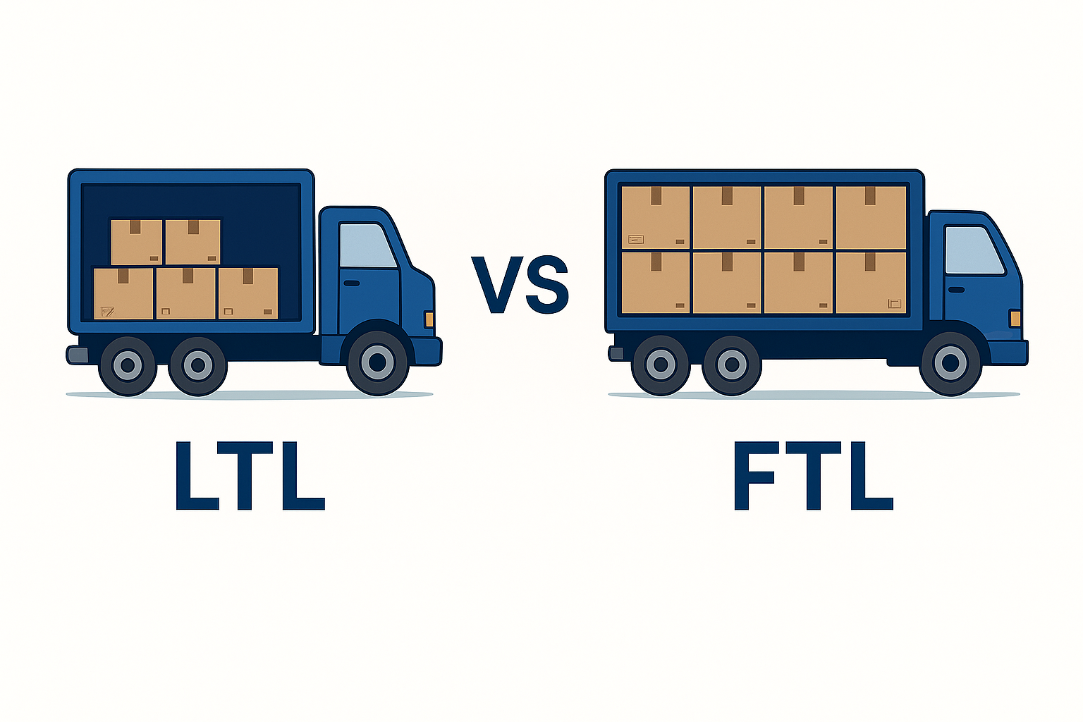 LTL vs FTL Shipping | Differences, Costs & When to Choose Each Mode